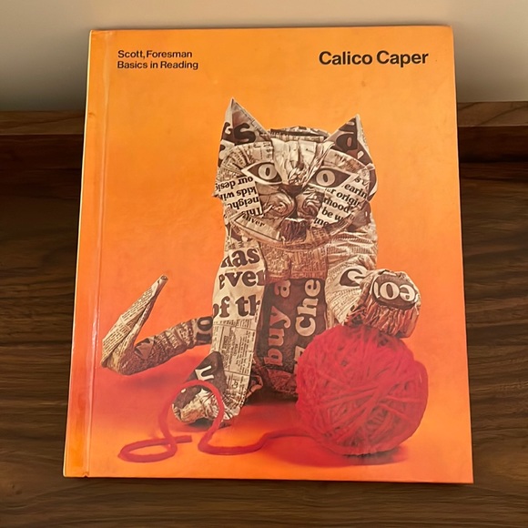 Other | Vintage 1978 Calico Caper Basics In Reading Hardcover School ...